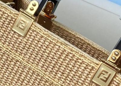 Cina Singola spalla Tote Shopper Bag, Straw Handbags tessuto fatto a mano in vendita