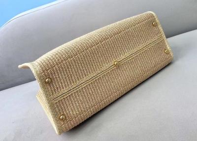 Cina Singola spalla Tote Shopper Bag, Straw Handbags tessuto fatto a mano in vendita