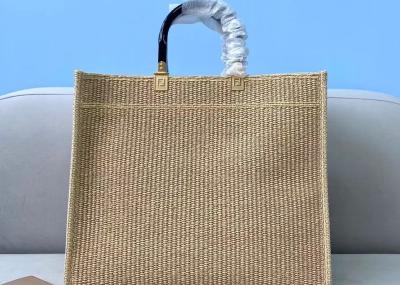 Cina Singola spalla Tote Shopper Bag, Straw Handbags tessuto fatto a mano in vendita