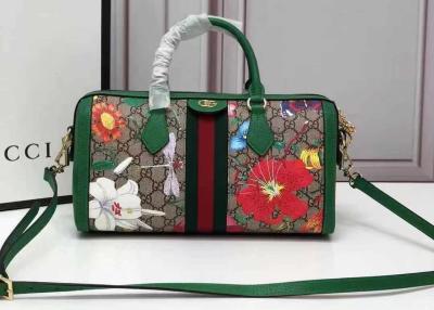 Cina Borsa del viaggio delle donne verdi del secchio 25L con stampa del fiore in vendita