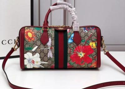 Cina Borsa del viaggio delle donne verdi del secchio 25L con stampa del fiore in vendita