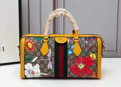 Cina Borsa del viaggio delle donne verdi del secchio 25L con stampa del fiore in vendita