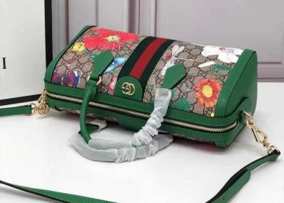 Cina Borsa del viaggio delle donne verdi del secchio 25L con stampa del fiore in vendita