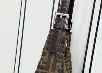 Cina La borsa delle donne non-sposate della cinghia sotto le ascelle, borsa a tracolla di Carvas Brown in vendita
