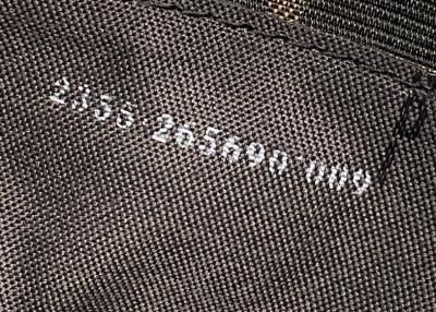 Cina Borsa sotto le ascelle di lusso della tela, singole borse della spalla della cinghia di Brown in vendita