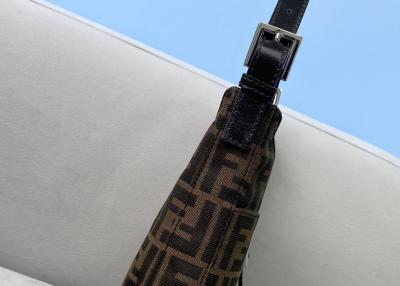 Cina Singola borsa di lusso della tela della spalla 29cm della cinghia delle donne con il modello delle lettere di F in vendita