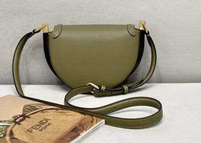 Cina Borsa di cuoio del inter-corpo del più nuovo della fonda 2021 del Inter-corpo della borsa della serratura di progettazione genunie di lusso a forma di mezza della borsa in vendita