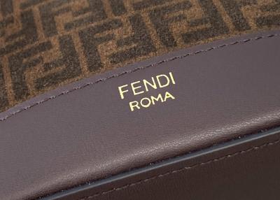 Cina Modello di fiore del piccolo sacco per cadaveri inter- di cuoio del caffè del cordone vecchio in vendita
