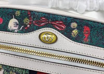 Cina Stampa del fiore della borsa a tracolla della cinghia delle donne della chiusura 17.5cm della copertura della falda singola in vendita
