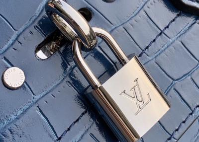 Cina Pelle trasversale di lusso Tote Bag Lock Decoration del coccodrillo del corpo 23cm in vendita