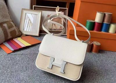Cina Le donne fatte a mano bianche rivestono di pelle la borsa della pelle del coccodrillo per una spalla in vendita