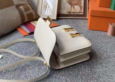 Cina Le donne fatte a mano bianche rivestono di pelle la borsa della pelle del coccodrillo per una spalla in vendita