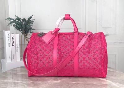 Cina Forma del cuscino della borsa del viaggio di Mesh Fabric 50cm delle donne inter- gialle del corpo in vendita
