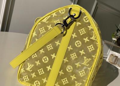 Cina Forma del cuscino della borsa del viaggio di Mesh Fabric 50cm delle donne inter- gialle del corpo in vendita