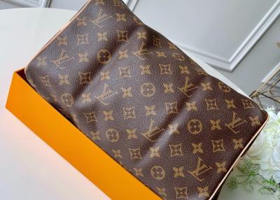 Cina Borsa veloce 30 Damier Ebene Carvas del monogramma all'aperto di Brown LV in vendita