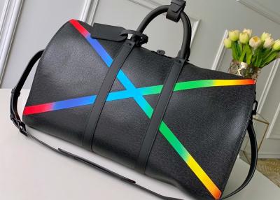 Cina Modello dell'arcobaleno X della borsa del viaggio delle donne nere dei 50cm degli uomini con la serratura in vendita