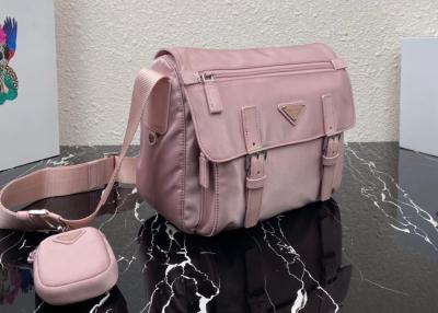 Cina Triangolo Logo Luxury Canvas Bag, messaggero di lusso Bag della tracolla di nylon regolabile in vendita