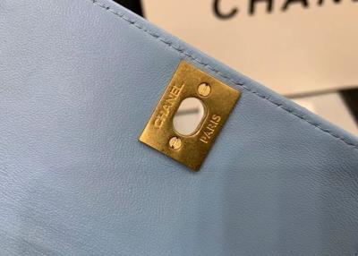 Cina Progettista blu molle Bag, borse delle signore della bustina della chiusura di Bolt piccole in vendita