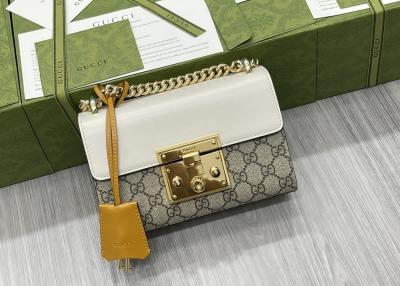 Cina Retro Art Padlock Chain Handbag Monogram riveste di pelle molte stelle ama la larghezza di 13cm in vendita