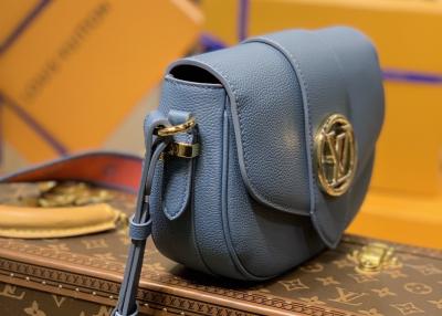 Cina Lunghezza media della pelle bovina 25cm del grano della borsa di morbidezza di LV M58967 Pont 9 in vendita
