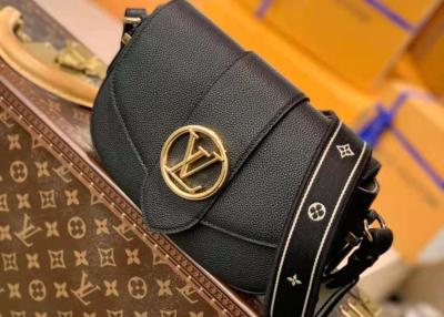 Cina Lunghezza media della pelle bovina 25cm del grano della borsa di morbidezza di LV M58967 Pont 9 in vendita