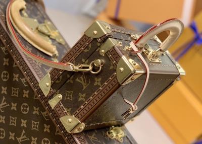Cina Gioielli di lusso della borsa delle donne di LV Valisette Tresor che contengono lunghezza della scatola 22.5cm in vendita
