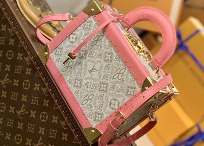 Cina Gioielli di lusso della borsa delle donne di LV Valisette Tresor che contengono lunghezza della scatola 22.5cm in vendita