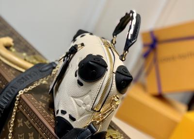 Cina Autunno minuta della stampa 2021 del leopardo della borsa di LV M58518 Malle Souple del quadrato in vendita