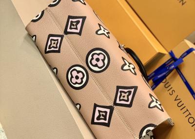 Cina lunghezza M45814 LV Onthego Tote Bag Leopard Monogram Printing di 41cm in vendita