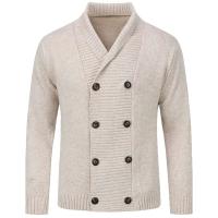 China Men's 100% wool  cardigan for sale