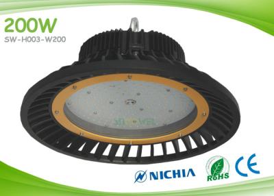 China Het UFO SMD 126lm/W 200 Watts leidde Hoge Baailichten met Ronde Vorm Te koop