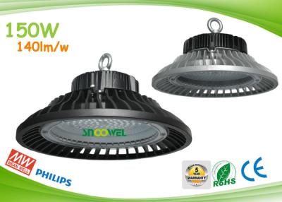 China 150w dimmable UFO LED high bay lamps DALI or 0 - 10v high bay industrial lighting for sale