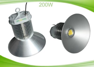 China De zilveren, Zwarte Inrichtingen van de de Baaiverlichting van Shell Industriële Hoge AC90 - 305V, IP54 LEIDEN Fabriekslicht Te koop
