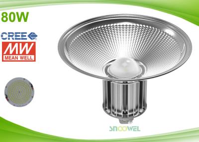 Cina alte lampadine della baia LED di 8000LM 80w con il chip del CREE XTE LED ed il riflettore 120° di 60° 90° in vendita