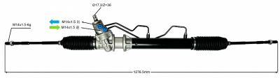 China 49001-0W005 Power Steering Rack LHD FIT 490010W005 Nissan Pathfinder INFINITI QX4 3.3L  V6 for sale