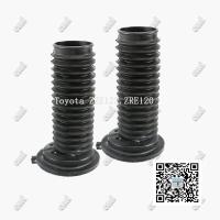 China COROLLA 2004 Front CV Boot 48157-02090 - Black Silicone Steering Gear Dust Cover with Drive Shaft Clips for sale