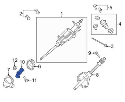 China 8L8Z-3B676-E Steering Universal Joint Ford Escape Lower Connector Mercury Mariner  8L8Z-3B676-C for sale