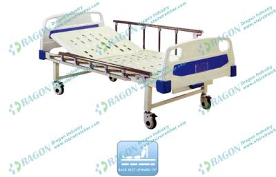 Cina Letto manuale pieghevole di alluminio del letto/attrezzatura medica di ospedale delle battagliole in vendita