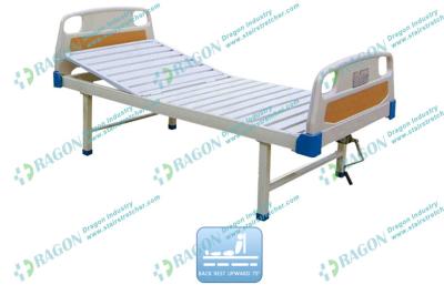 Cina Singola ROM della collina di funzione che rotola il letto di ospedale manuale con il bordo staccabile dell'ABS in vendita