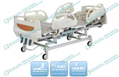 Cina Letto di ospedale manuale dell'ABS staccabile con il materasso, sopra la tavola del letto, accanto al gabinetto in vendita