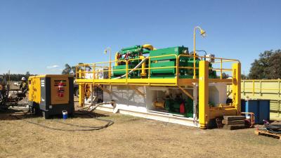 China HDD-modderrecyclingsysteem Lineaire beweging Shale Shaker bij boorputten Te koop