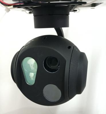 China Small Size Adaptable EO/IR Tracking UAVs Gimbal With 1.5km LRF for sale