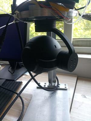 China Small Size Adaptable EO/IR Tracking UAVs Gimbal With 1.5km LRF for sale