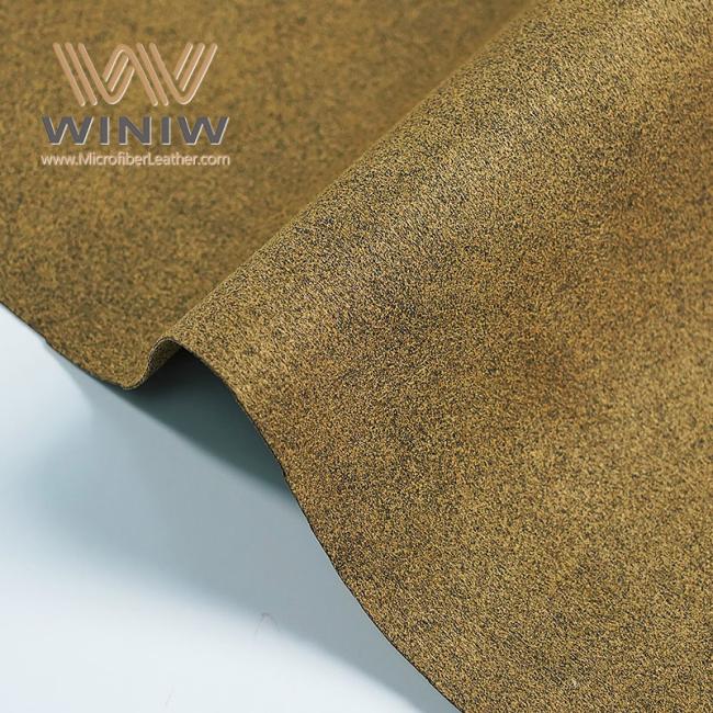 High Color Fastness Microsuede Imitation Suede Leather Vegan Material For Gloves 