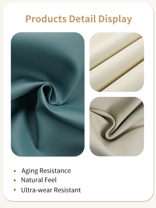 Faux Leather Auto Upholstery Fabric