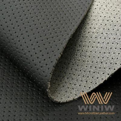 Cina Il cuoio di camoscio flessibile automobilistico del sintetico Microfiber ha perforato il cuoio del Faux in vendita