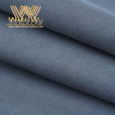 China Velvet Suede Leather Upholstery Fabric Nonwoven Peeling Resistant Embossed for sale