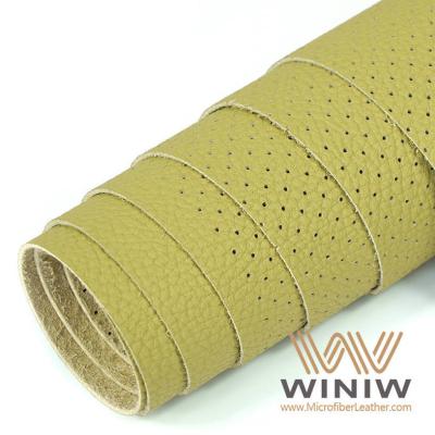 China Manufacturer Wholesale Perforated Synthetic Leather Perforated Car Belt Cover for sale