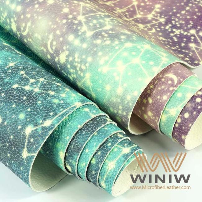 odorless synthetic PU leather fabric for ball