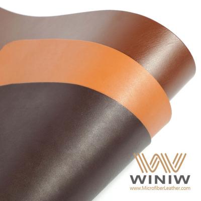 China Couro sintético das cores vívidas e vibrantes para correias à venda